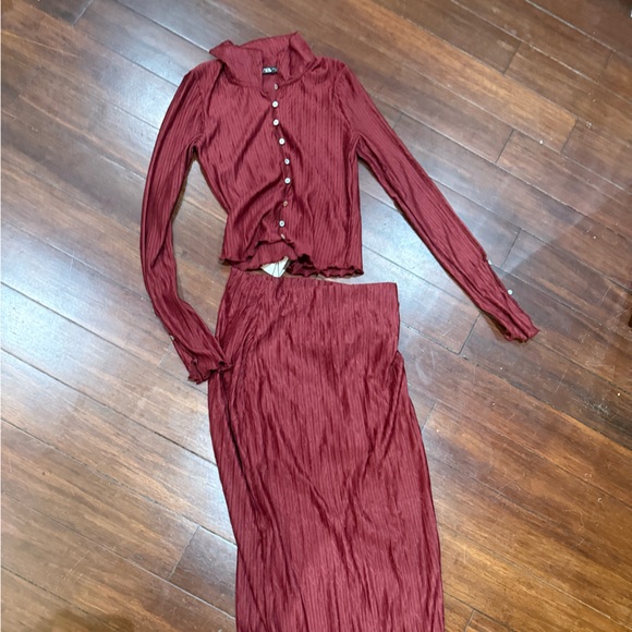 Zara | Skirts | Zara Set | Poshmark